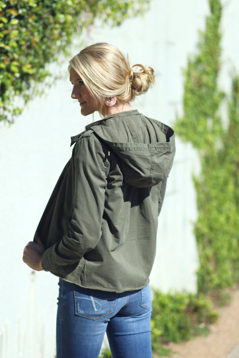 Raw Edge Military Jacket – The Market Place