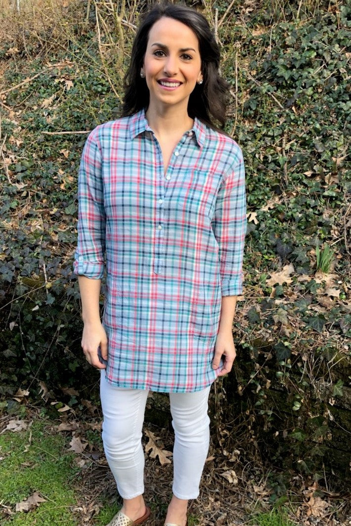 Toad&Co Airbrush Tunic - Weathered Blue – The Market Place